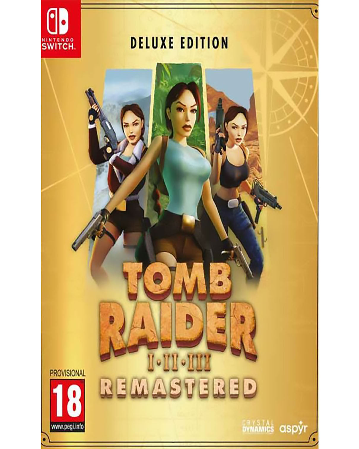 Switch Tomb Raider I-III Remastered Starring Lara Croft - Deluxe Editi