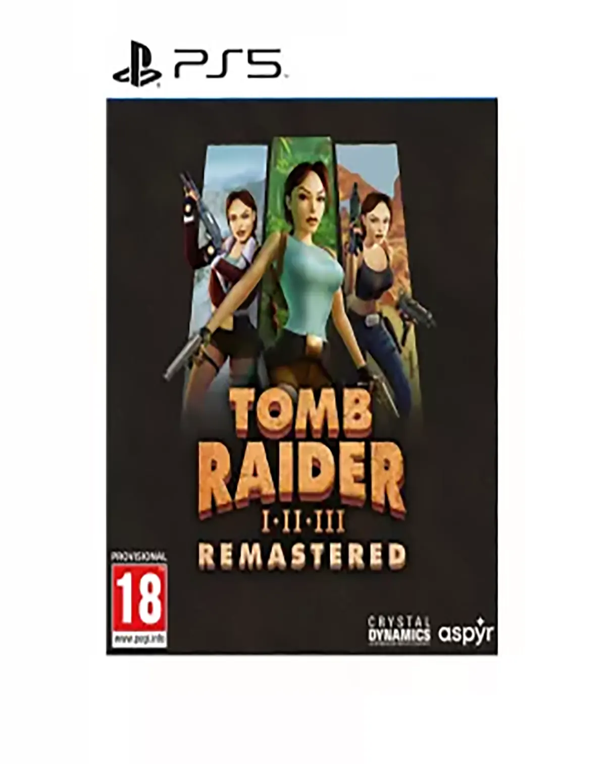 PS5 Tomb Raider I-III Remastered Starring Lara Croft