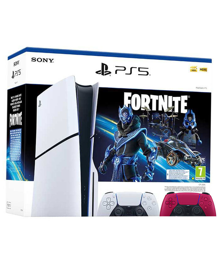 Sony PlayStation 5 PS5 Slim Fortnite + Dodatni DualSense Wireless Cont